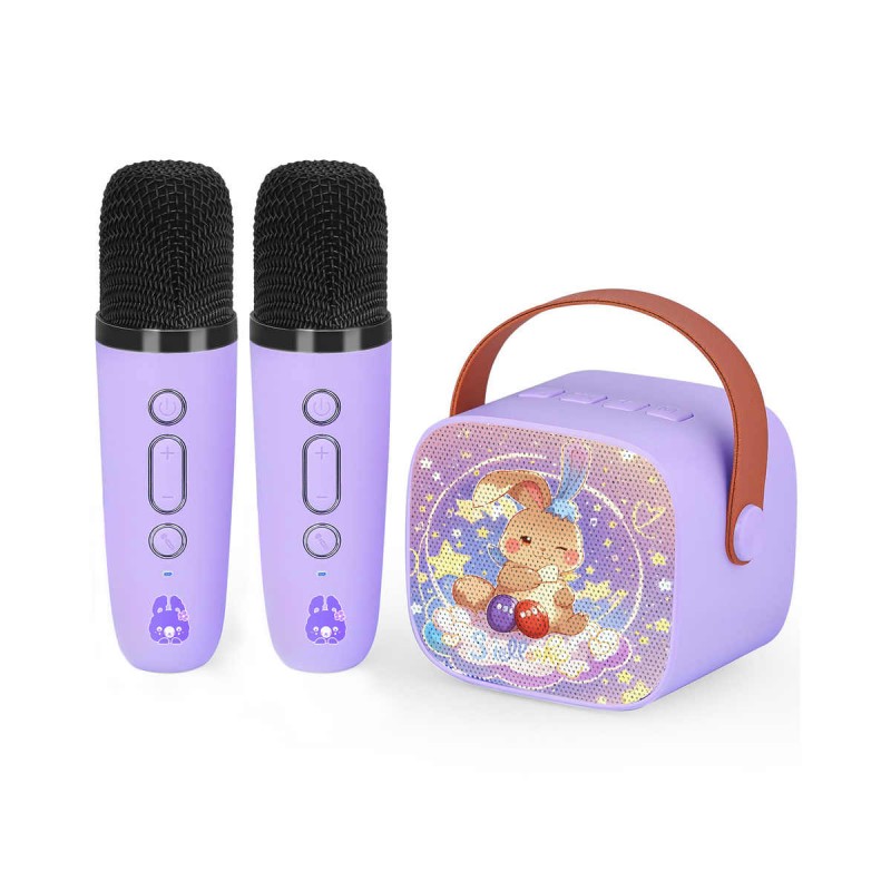 mini boom karaoke Bluetooth speaker with mini mic speaker karaoke mini