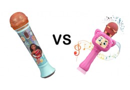 Disney moana microphone toy and Toyard kids microphone make childs have fun